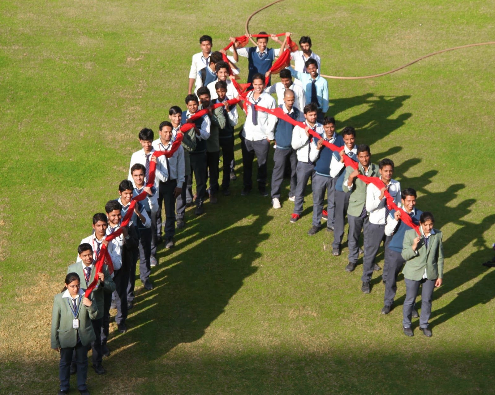 NCC, NSS & SCOUTS VIT Campus: AIDS AWARENESS DAY PROGRAM