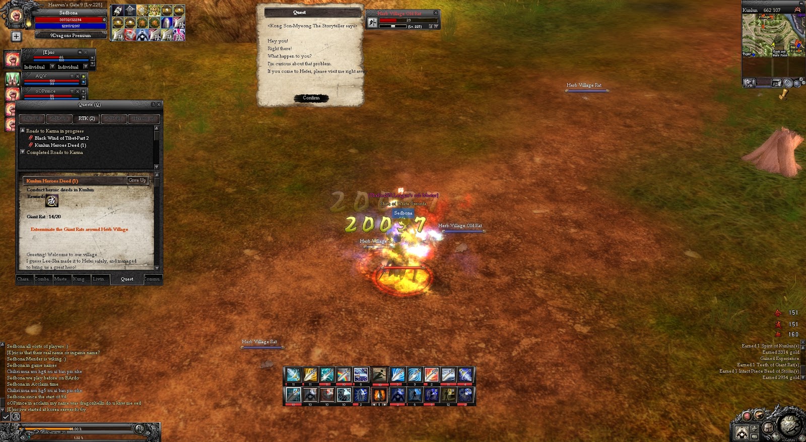 Quests RTK Kunlun | RedFox Games