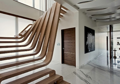 30 Model Tangga Minimalis yang Unik, Modern & Super Estetik - Rumahku Unik