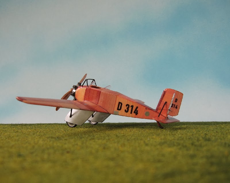 Wings of Intent: Scratchbuilt 1/72 scale Albatros L.60 completed