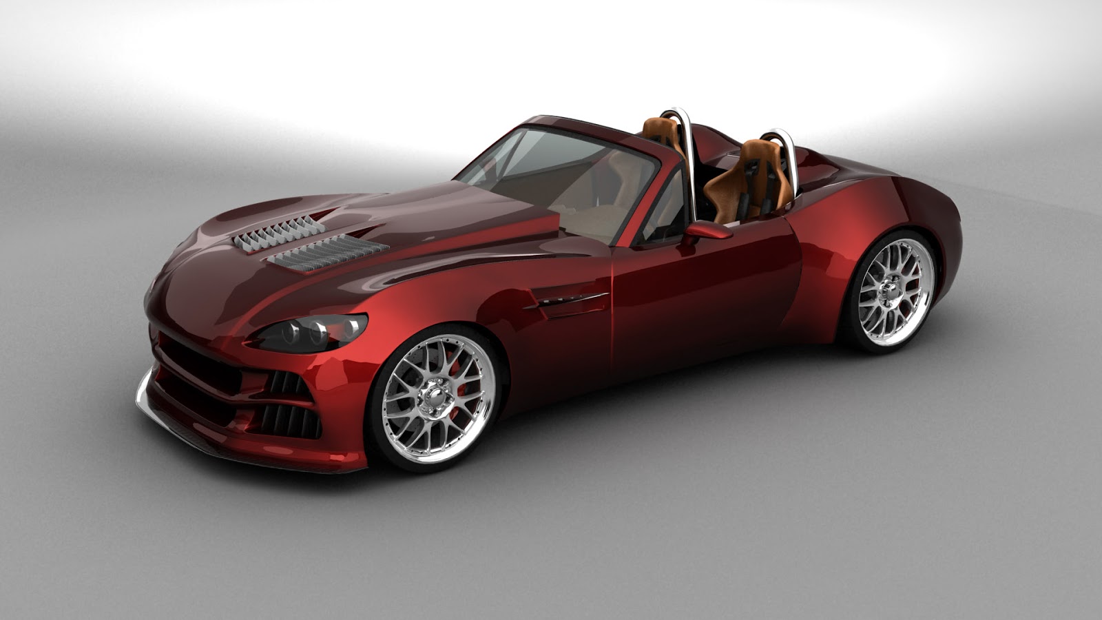 Wallpapers of beautiful cars: Bailey Blade Roadster Concept