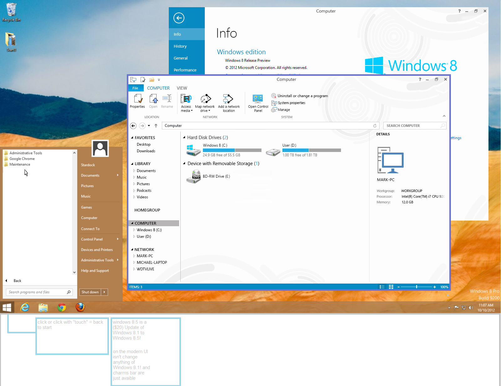 The Next Microsoft: Windows 8.5 (9) Concept