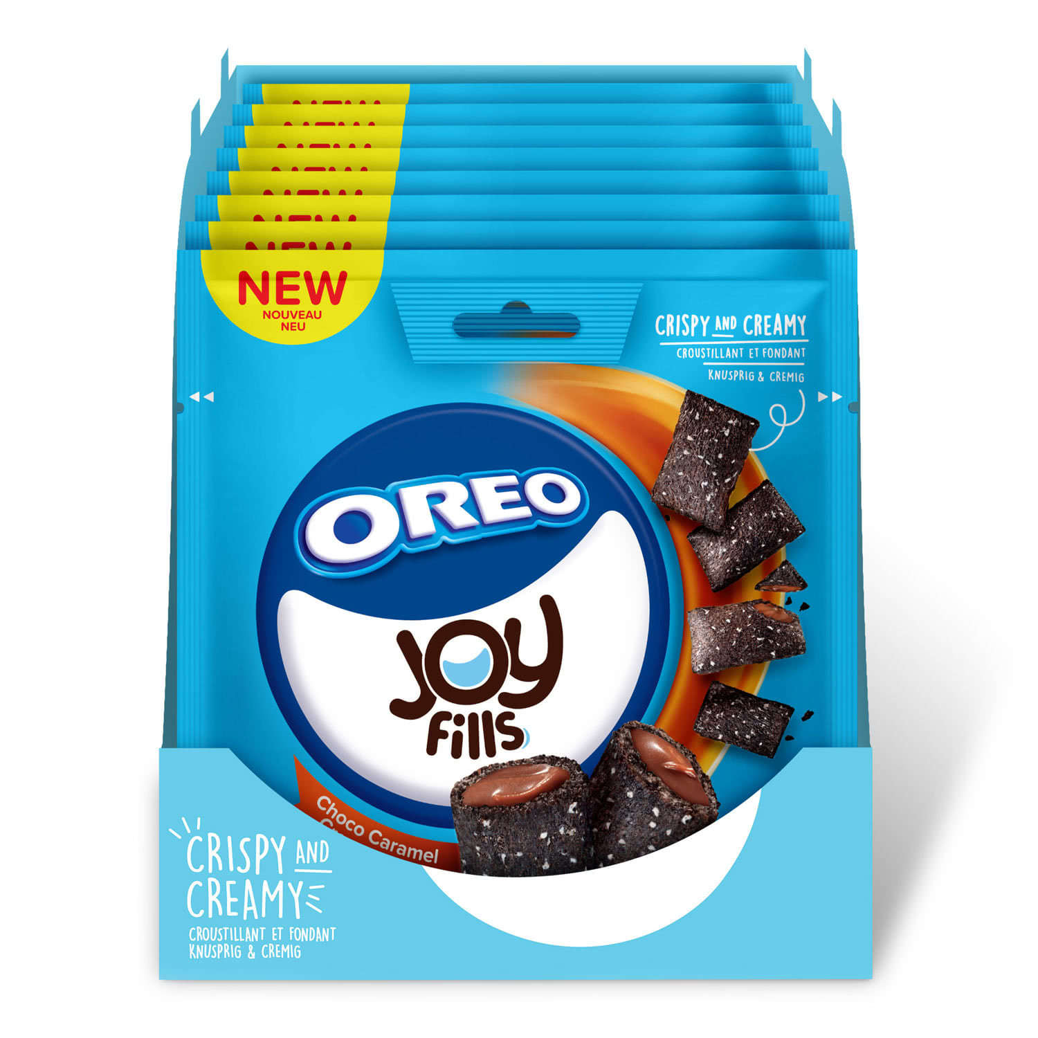 OREO JOY FILLS CHOCO CARAMEL CREME 90G
