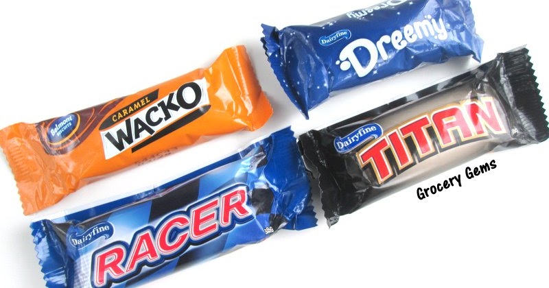 Grocery Gems: Review: Aldi Chocolate Bars - Racer, Titan, Dreemy & Wacko