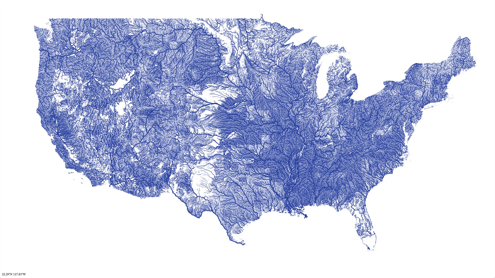Rivers in the United States - Vivid Maps