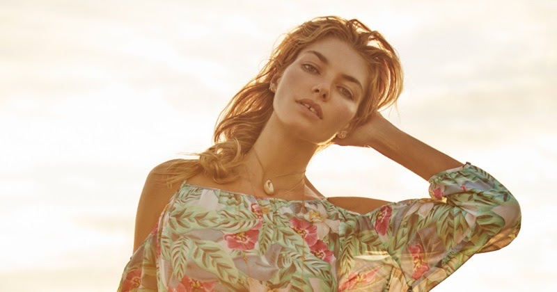 Seafolly Spring/Summer 2017 Campaign featuring Jessica Hart
