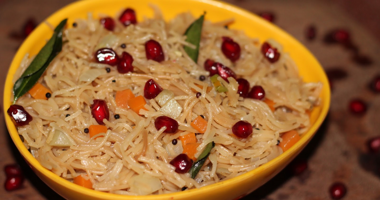 Happiness on a Plate: Semiya upma (vermicilli upma)