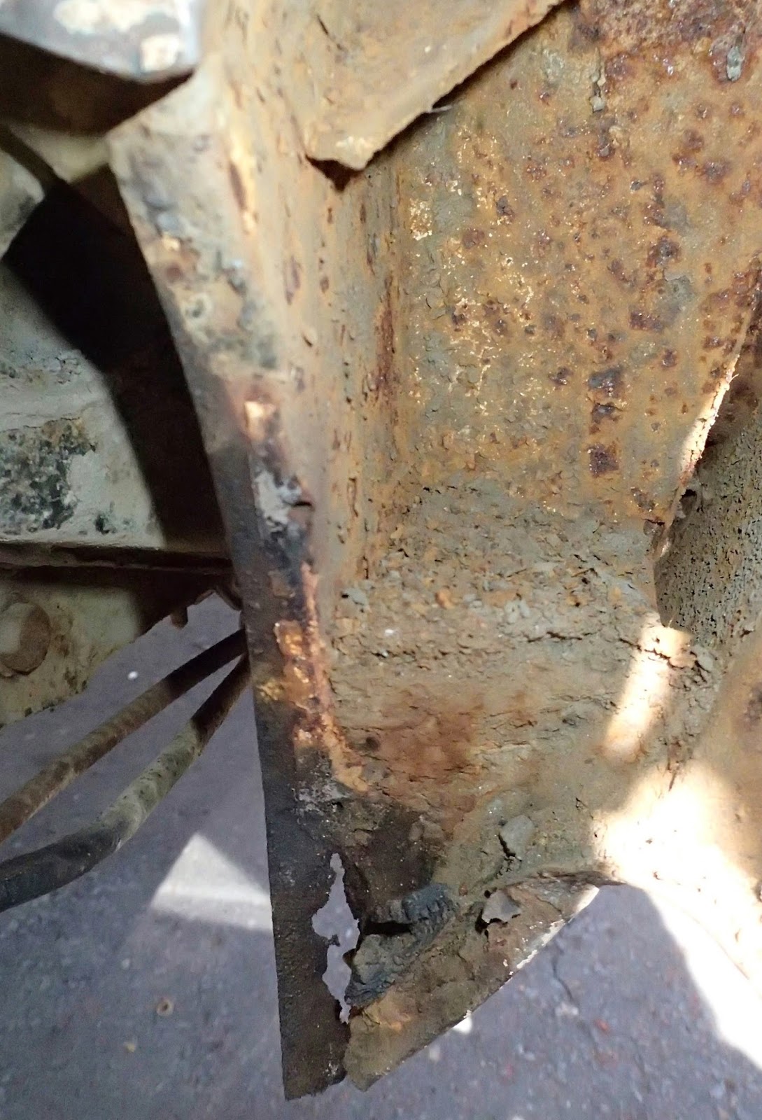 Our orphan MGA coupe: 2014