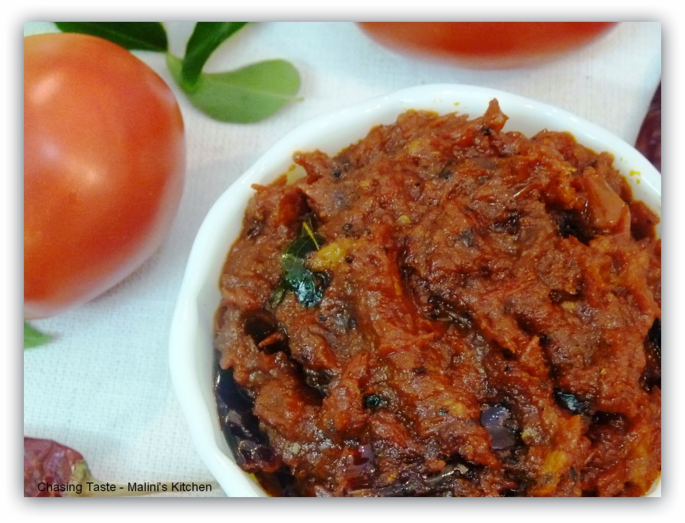Chasing Taste: Tomato Thokku Recipe - Thakkali Thokku Recipe