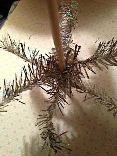 Faerie Enchantment: DIY Tinsel Trees