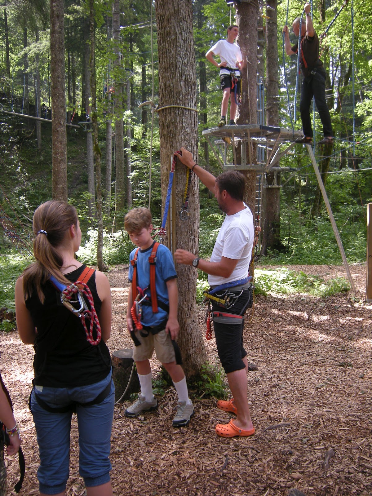 Summer 2012: Bad Aussee, part 2 (Klettergarten)