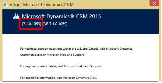 Tech World: MS CRM version explanation