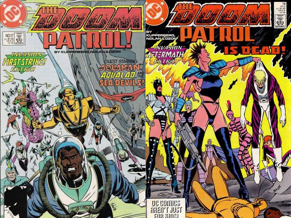 Dave's Comic Heroes Blog: DC Invasion Crossovers Part 2