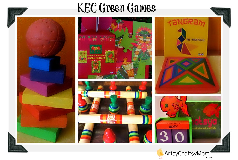 Arty-Party Giveaway - KEC Green Games - Artsy Craftsy Mom