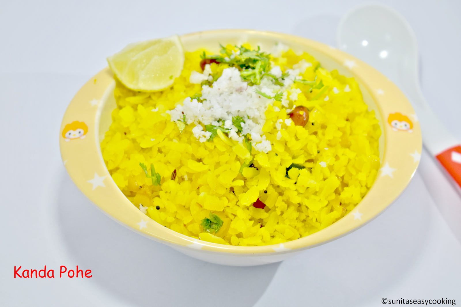 Sunita's Easy Cooking: Kande Pohe / Kanda Poha Recipe