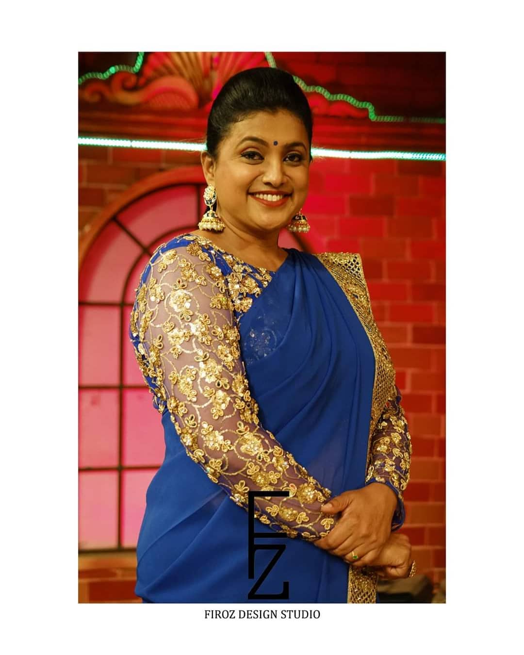 Actress Roja Selvamani in Stunning Photoshoot In Saree