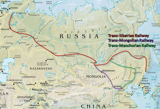 Stig's Silly Walks: The Trans-Siberian Railway