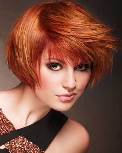 HAIR INK.: SHORT RED HAIR
