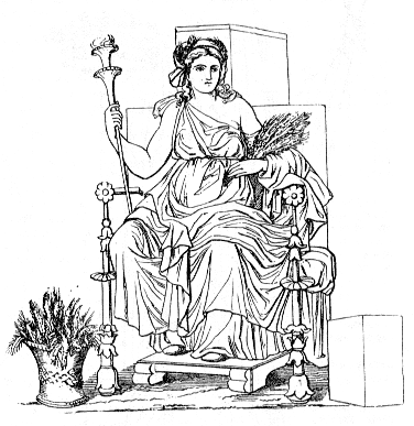 Little Witchy Wonders: Greek Mythology: Demeter
