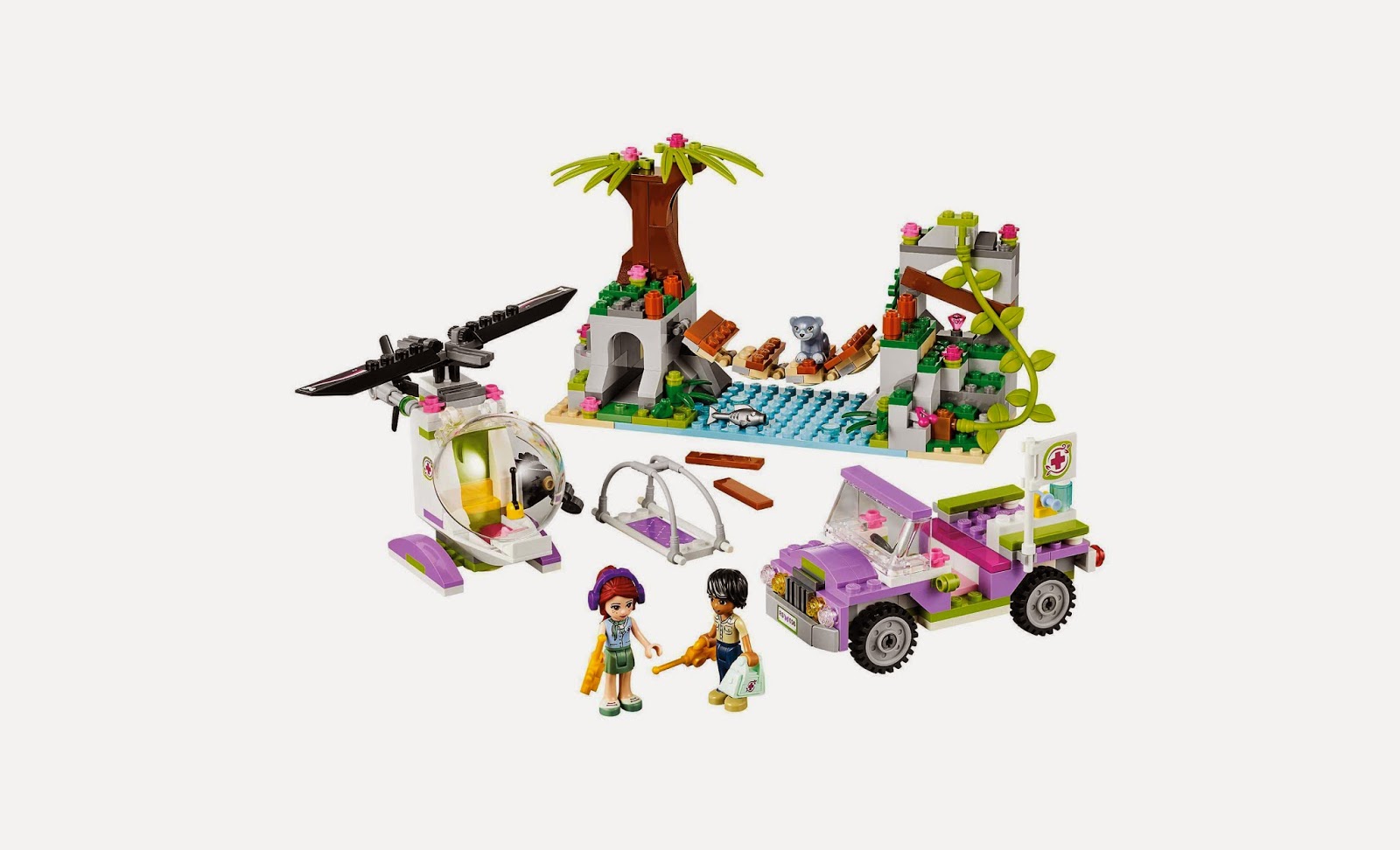 LEGO gosSIP: 140314 LEGO 41036 Jungle Bridge Rescue box art and pictures