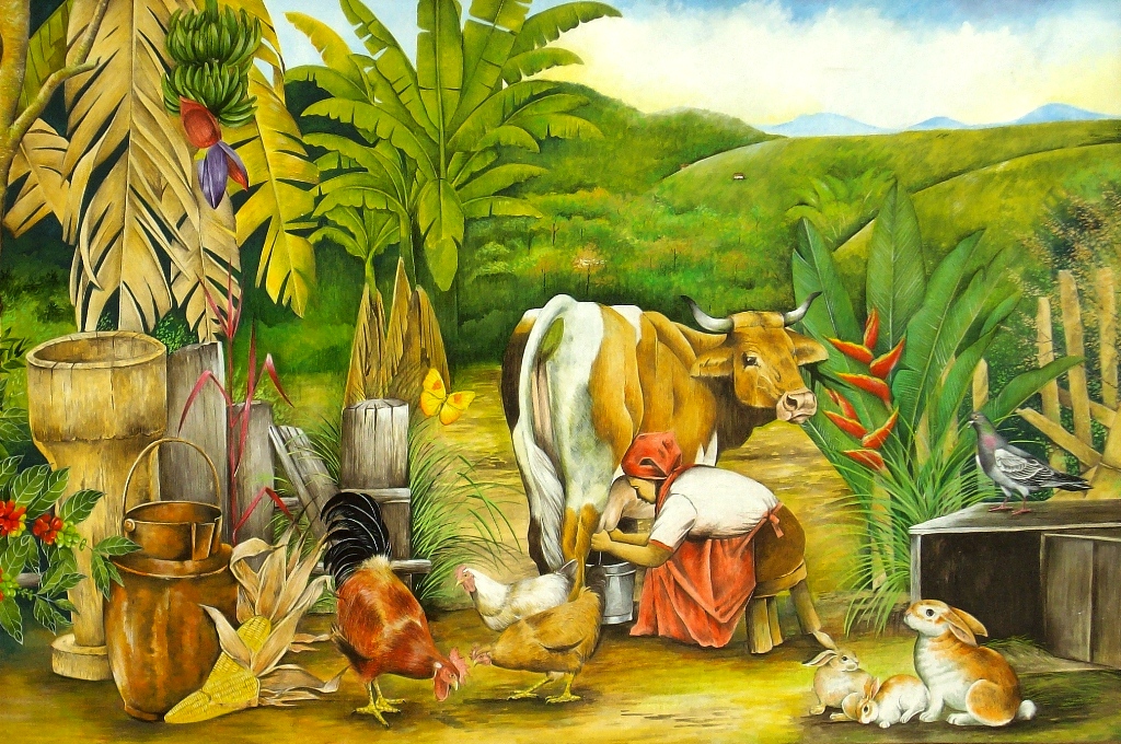 Imágenes Arte Pinturas: ARTE COSTUMBRISTA COLOMBIANO