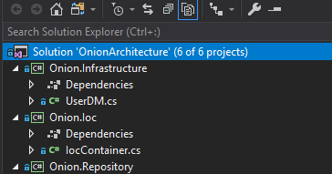 ASP.NET Core CRUD with Onion Architecture