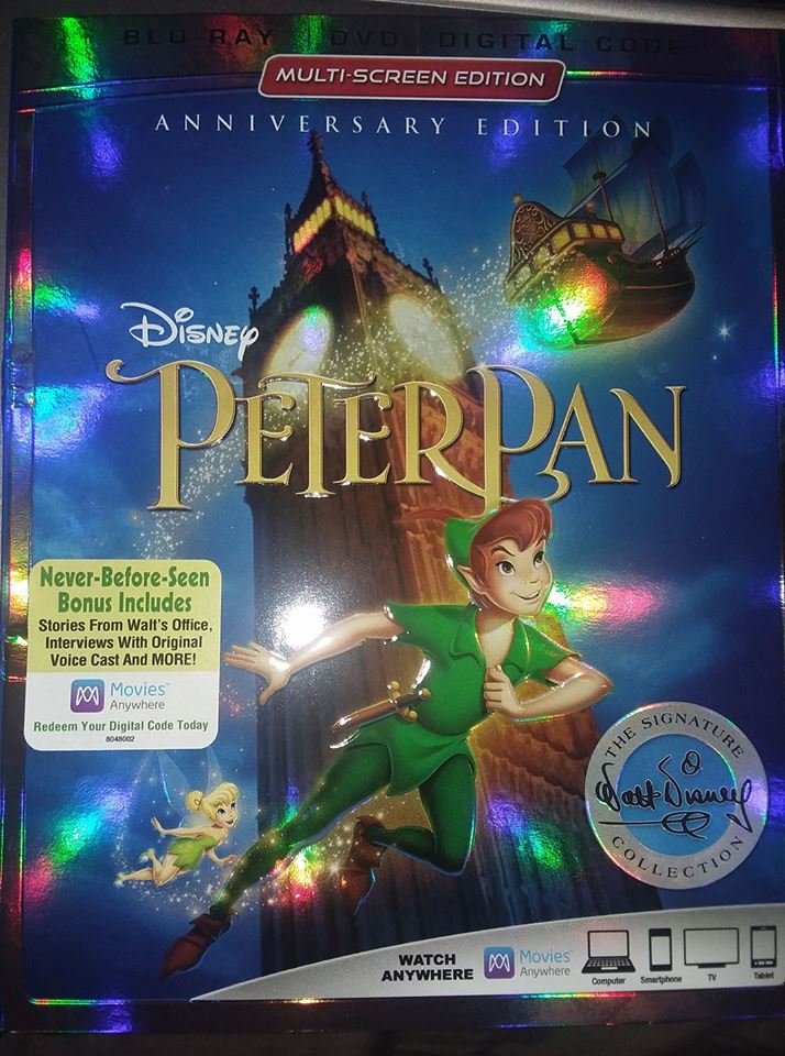 Get Peter Pan Signature Collection on Blu-Ray Combo Pack June 5 ...