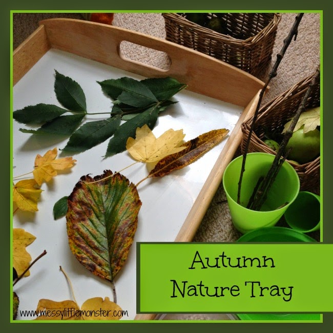 Fun Activities with Autumn Leaves - Messy Little Monster