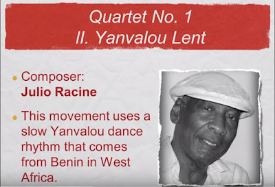 AfriClassical: Julio Racine is a Haitian composer, arranger and flutist ...