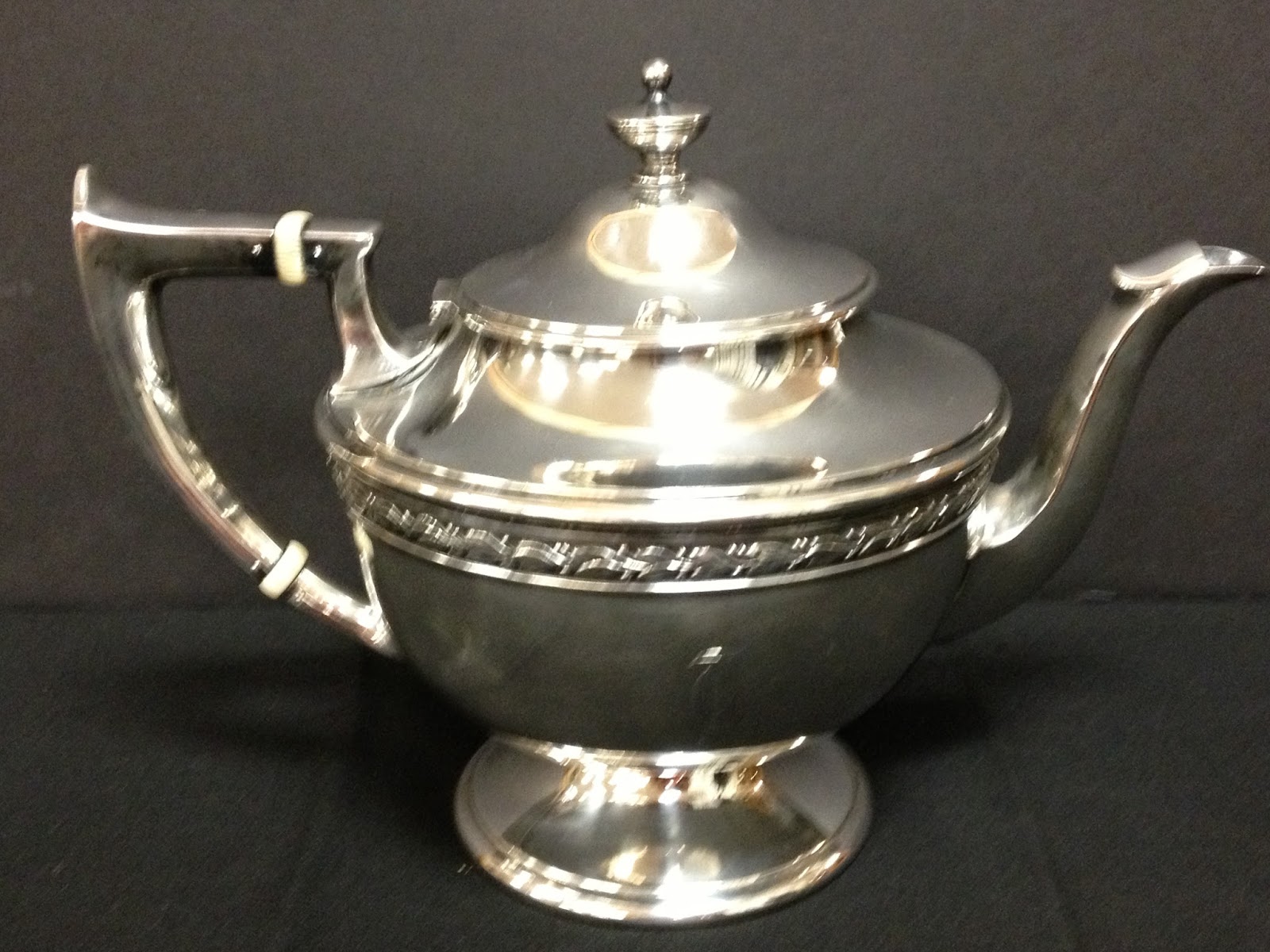 Antiques, Art, and Collectibles: Gorham Sterling Silver Tea & Coffee Set