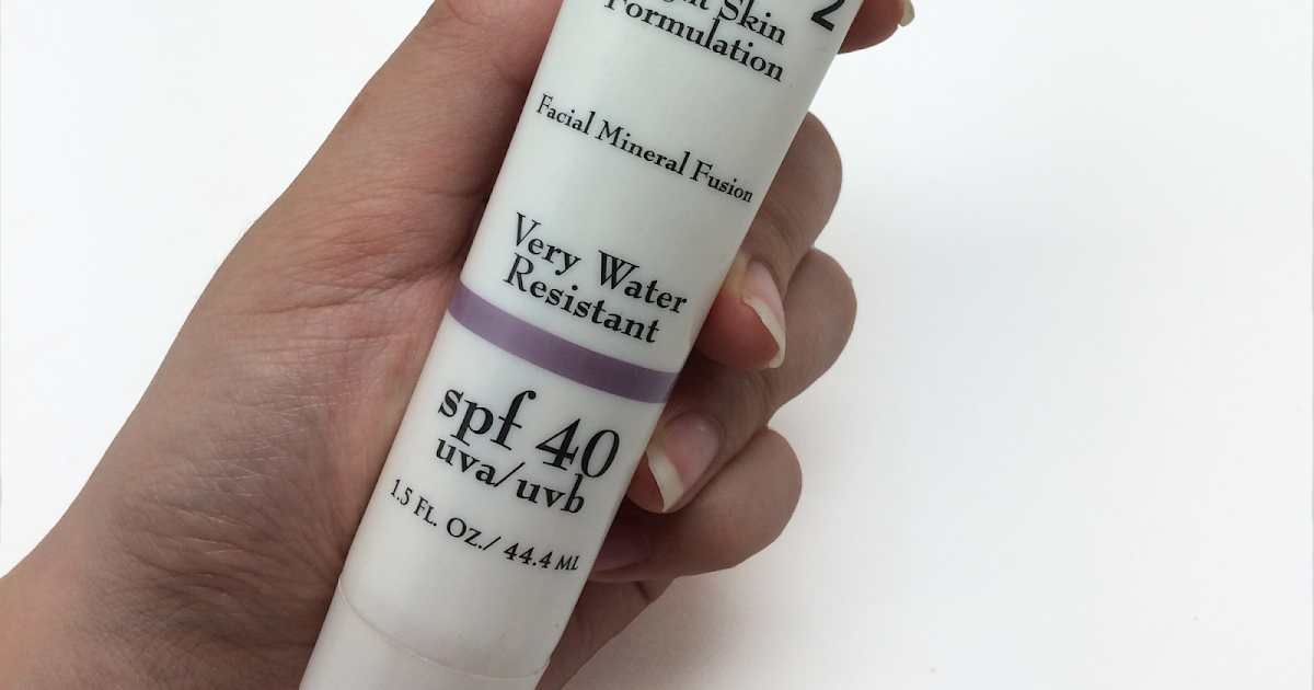 TiZO2 Solar Protection Formula Light Skin Formulation SPF 40 Review ...
