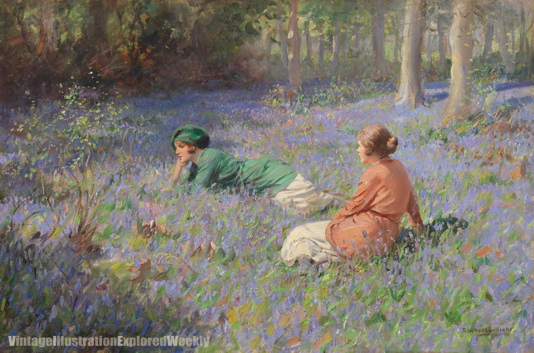 V I E W-Vintage Illustration Explored Weekly: Painter/illustrator ...