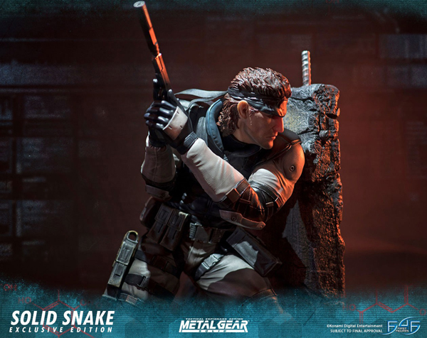 Metal Gear Solid - Solid Snake statue (First 4 Figures)