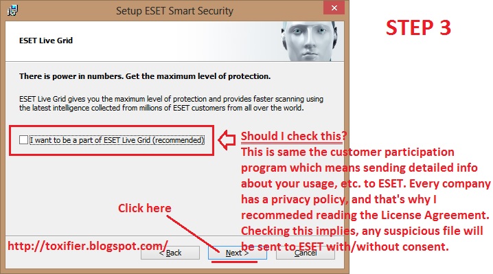 Blog de Toxifier: How to Install ESET Smart Security - Picture Tutorial ...