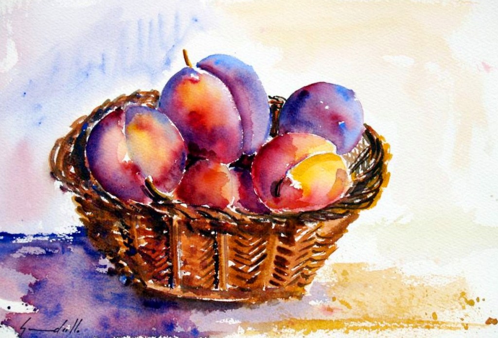 Imágenes Arte Pinturas: Bodegones Acuarela