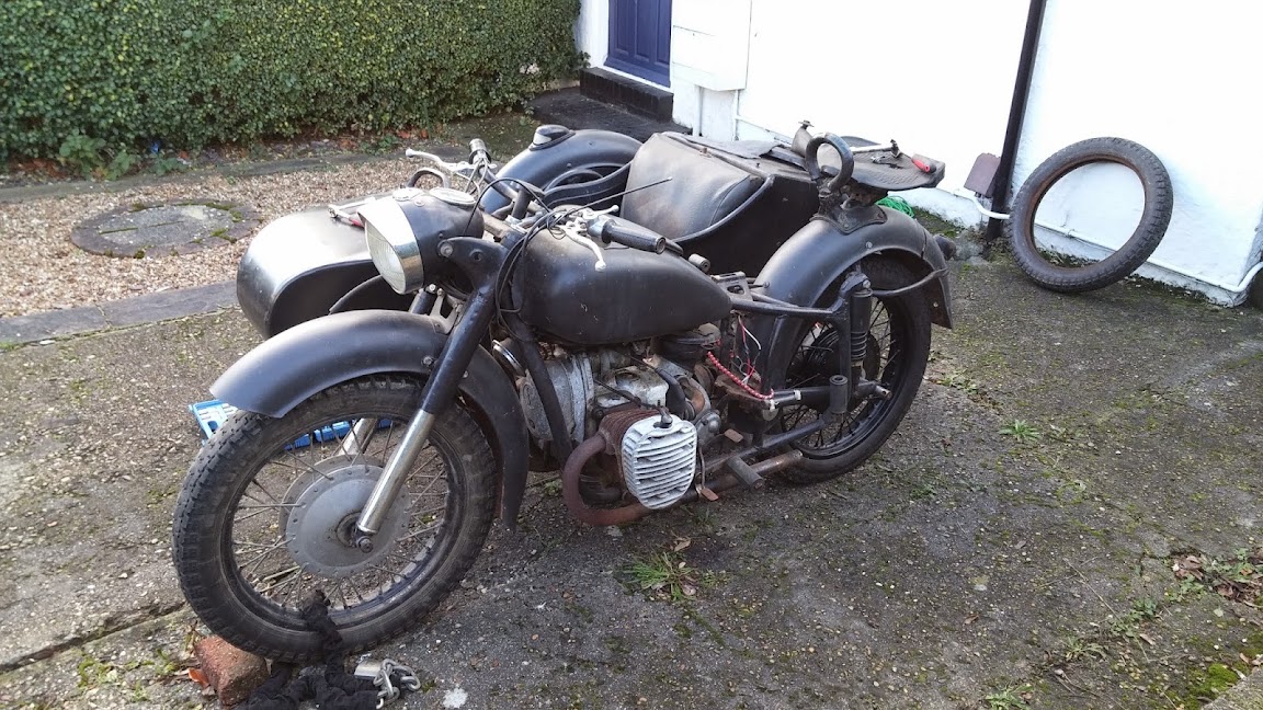 1965 Dnepr K750 Restoration Project