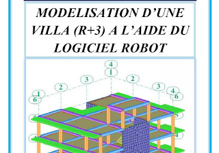 Exemple de modélisation avec Robot - Villa R+3