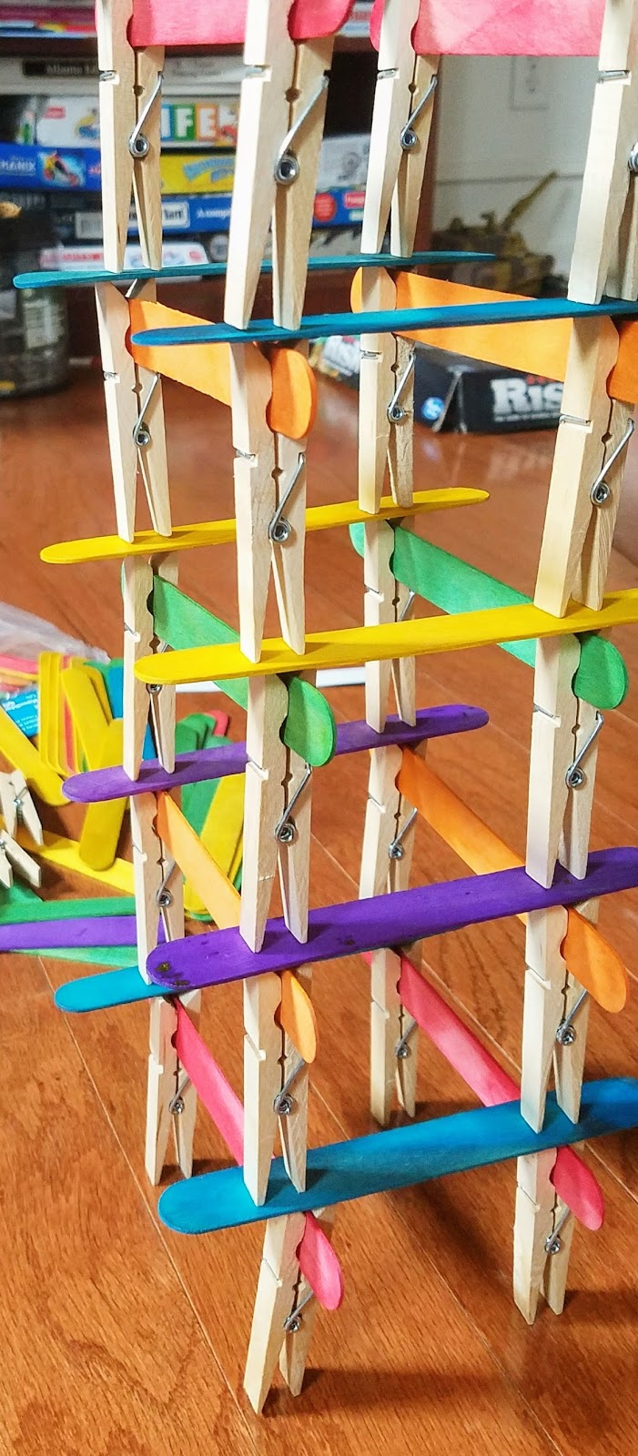 Poetic Mommy: Kids Building Fun Activity - Indoor Play