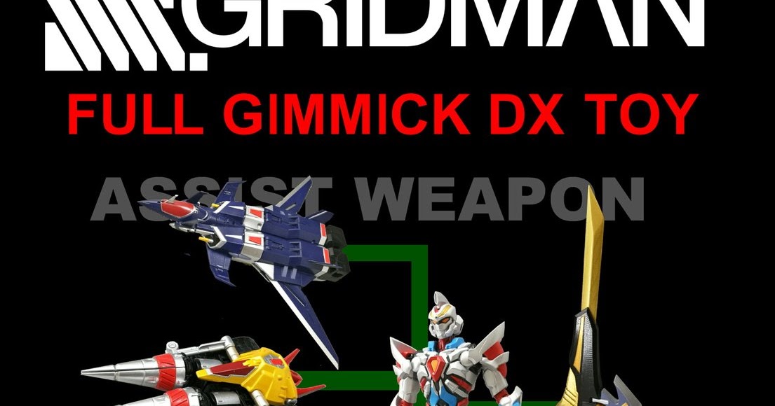SSSS Gridman Full Gimmick DX Toy Official Images - JEFusion