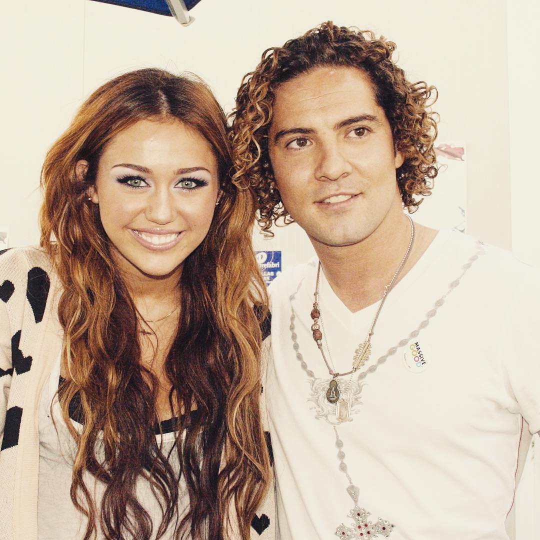 Miley Cyrus y David Bisbal, When I Look At You en Rock in Rio Madrid ...