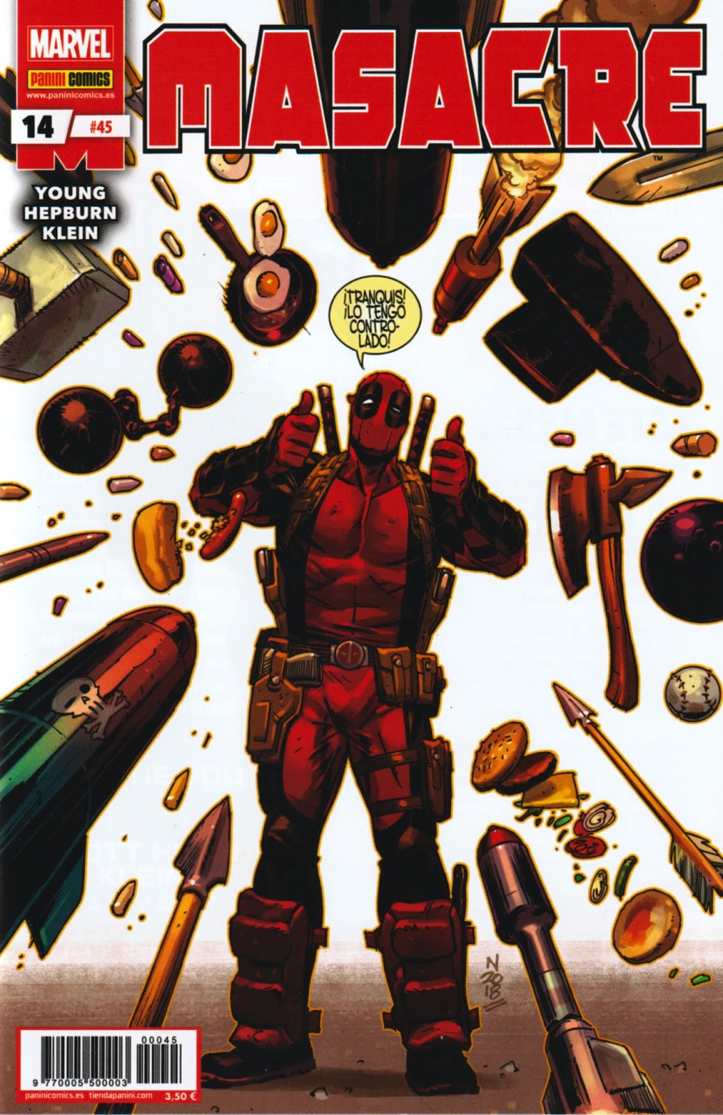 Galicia Comic: Masacre 45 (Deadpool 15 Vol 7)