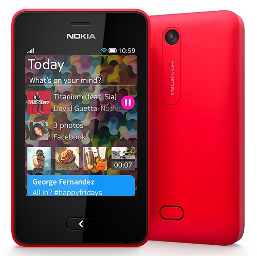 NOKIA ASHA 501: Phone with 3-inch touchscreen