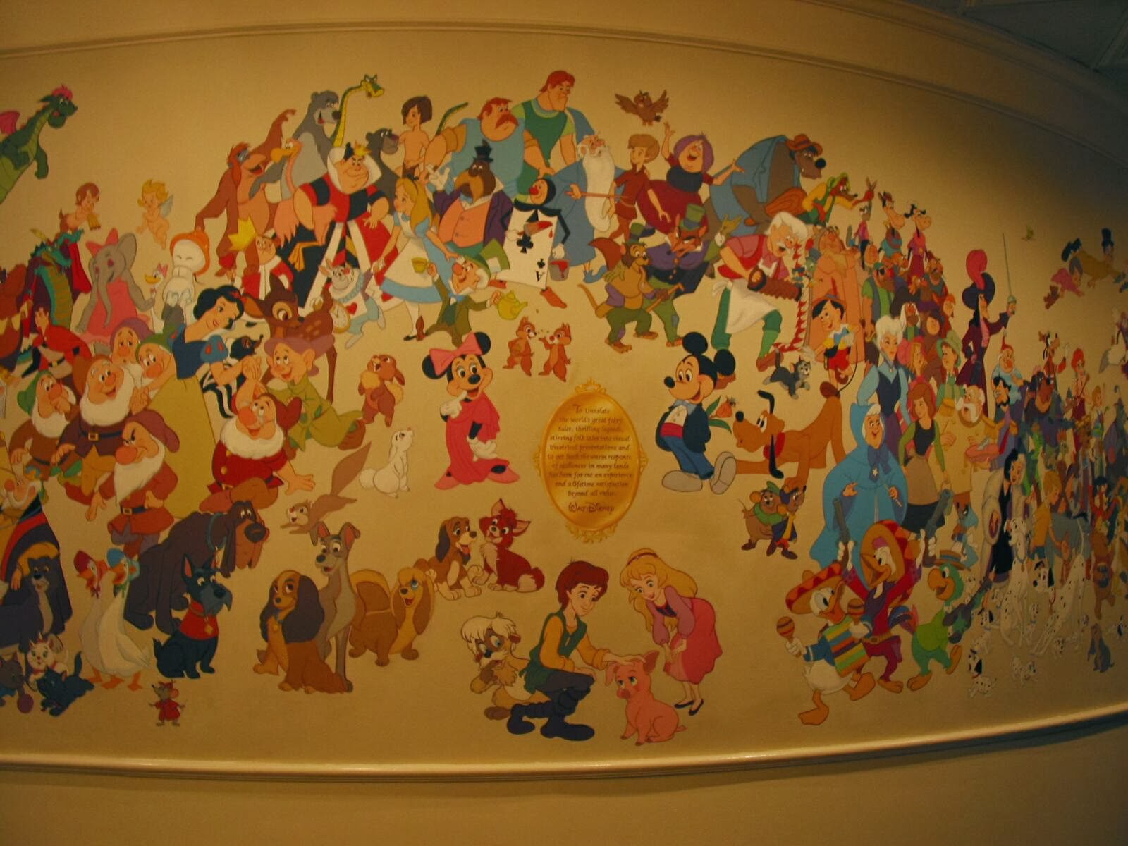 Ultimate Orlando Blog: Bill Justice character mural from Exposition ...