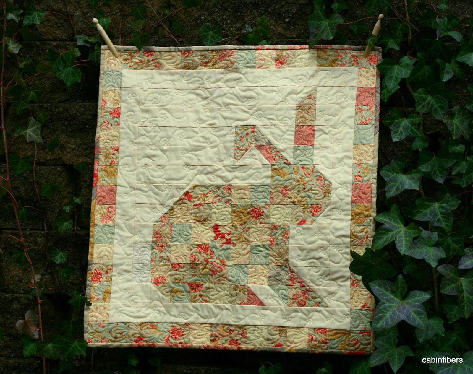 Cabin Fibers: Bunny Quilt