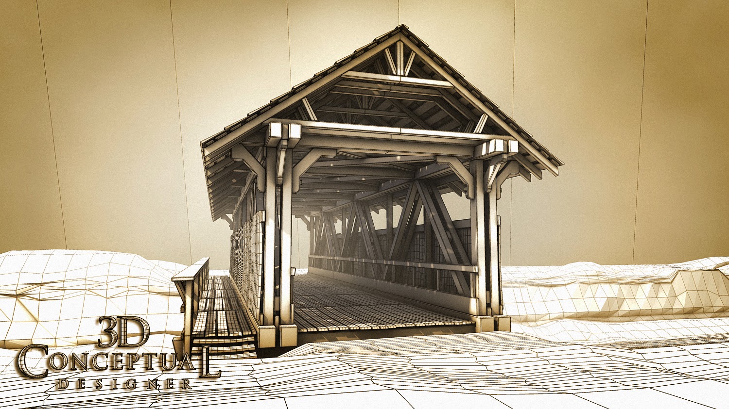 3DconceptualdesignerBlog: 3D Stock Model Build Review Old Covered ...