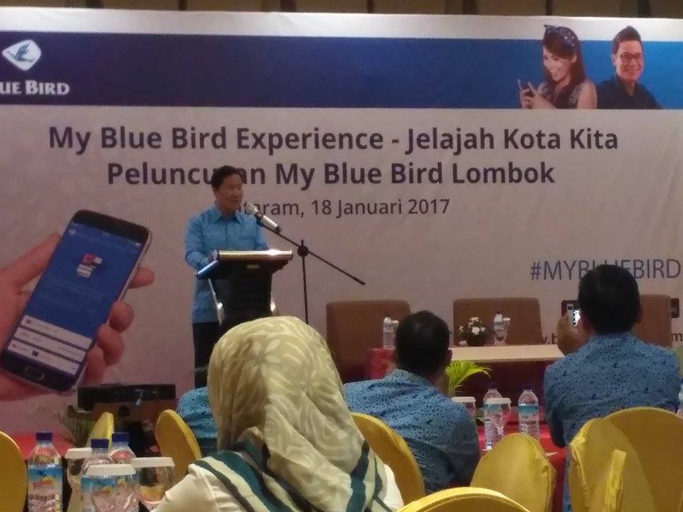 Aplikasi My Bluebird kini Bisa di Nikmati Di Lombok