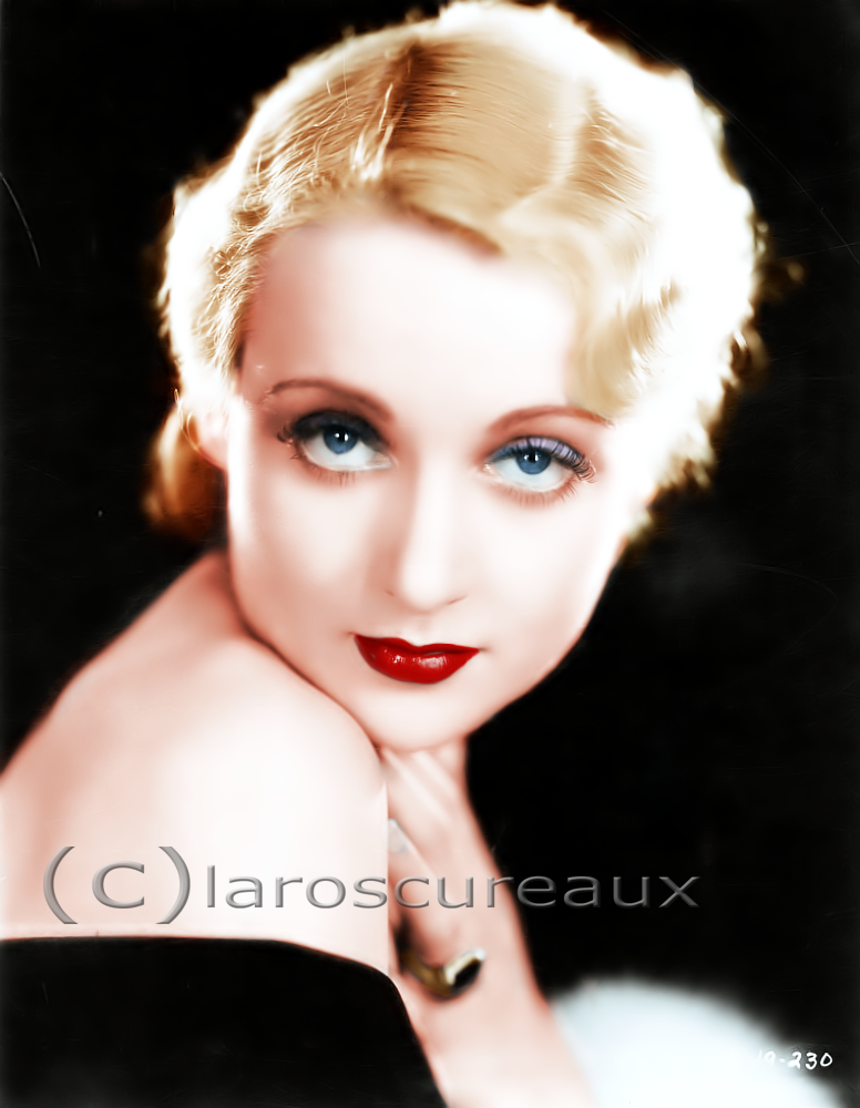 Claroscureaux Deux: Carole Lombard, 1931