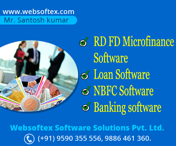 Micro Finance Software, RD FD Software, Banking Software, Loan Software, NBFC Software