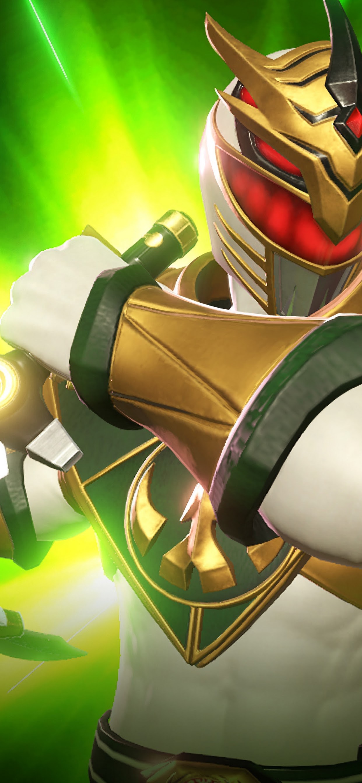 White Ranger Iphone Wallpaper