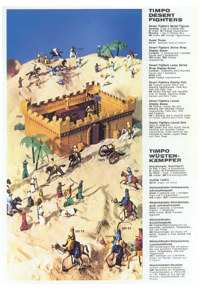 Toy soldiers and real battles: Timpo Toys Catalog 1971 England